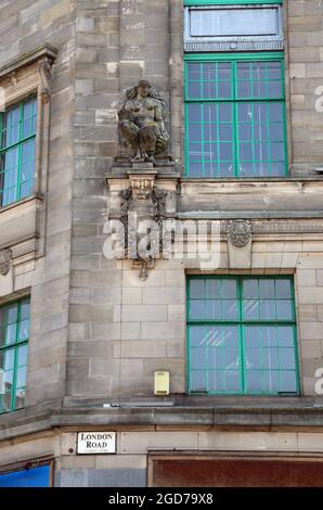 The Mercat Building at Glasgow Cross in Glasgow, Scotland Stock Photo ...
