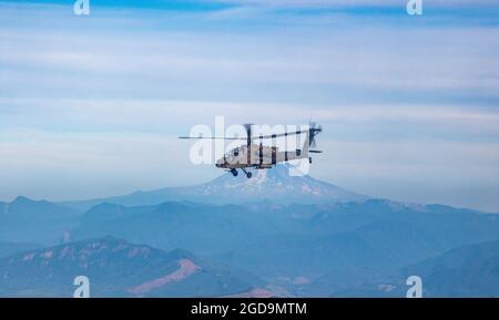 Col. Shane Finison, commander of the 16th Combat Aviation Brigade ...