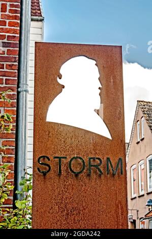 Theodor Storm-Museum in Husum, Nordseekueste | usage worldwide Stock ...