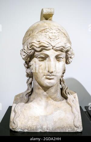 Herculaneum - Villa of the Papyri - Athena Roman, (1st century BC ...