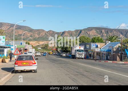 CALITZDORP, SOUTH AFRICA - APRIL 6, 2021: Viewpoint on the Huisrivier ...