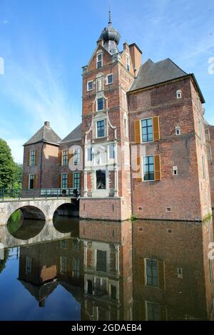 VAASSEN, GELDERLAND, NETHERLANDS - JULY 11, 2021: Reflections of ...