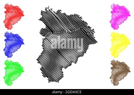 Altotting district (Federal Republic of Germany, rural district Upper ...