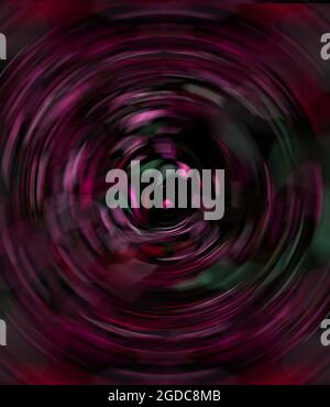 Circular purple and green swirl blur Stock Photo - Alamy