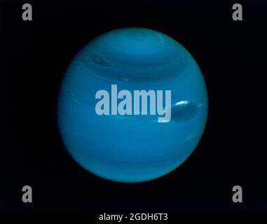 Neptune as seen by the Voyager 2 spacecraft in 1989 Stock Photo - Alamy