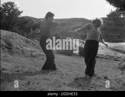 Stockholm. Sweden. Lars Ekborg and John Harryson in a scene in (C ...