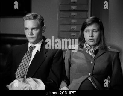 Stockholm. Sweden. Lars Ekborg and John Harryson in a scene in (C ...