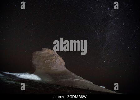 Farafra, Egypt. 13th Aug, 2021. A Picture taken on 13 August shows the ...