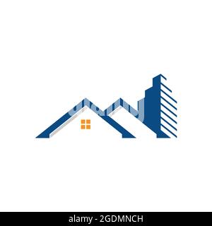 Real estate vector illustration logo template Stock Vector Image & Art ...