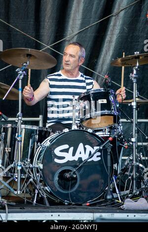 Alex Bines, Slade (non-original member Stock Photo - Alamy