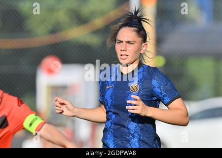 Lugano, Switzerland. 14th Aug, 2021. Lisa Alborghetti (#19 Inter ...