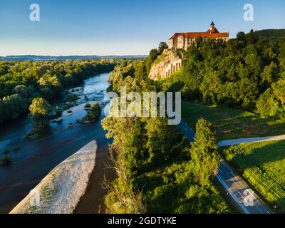 Medieval Borl Castle in Slovenia. Gestapo Prison During the World War ...