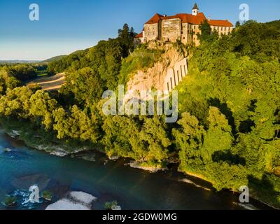 Medieval Borl Castle in Slovenia. Gestapo Prison During the World War ...