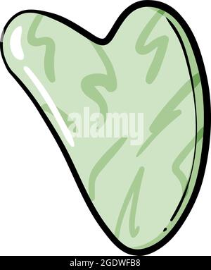 Massage roller icon cartoon vector. Facial skin. Woman fashion Stock ...