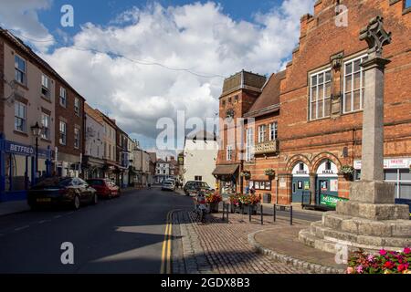 Town Centre market place at Howden, East Yorkshire, UK Stock Photo - Alamy