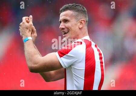 Stoke Boxer Nathan 'The Hitman' Heaney during the Sky Bet Championship ...