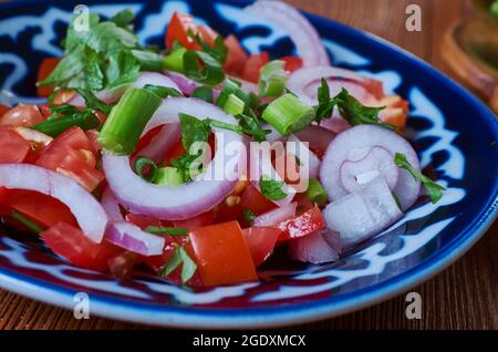 Madagaskar Lasary voatabia, tomato and onion salad Stock Photo - Alamy