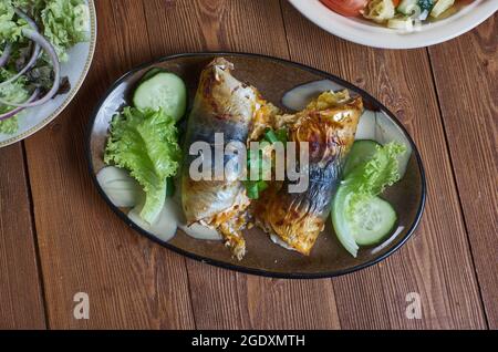 Nigerian Fish Rolls, African mackerel roll Stock Photo - Alamy