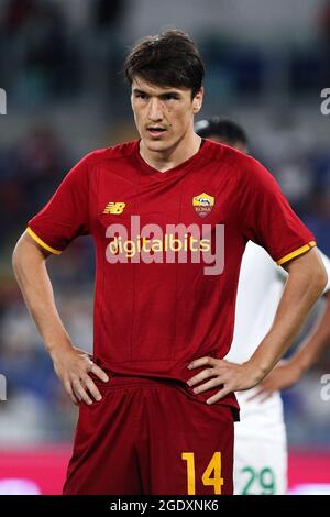 Eldor Shomurodov of AS Roma during football Serie A Match, Roma v ...