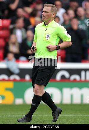 Referee John Busby Stock Photo - Alamy