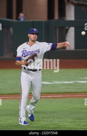 August 14 2021: Texas pitcher Brett Martin (59 )throws a pitch during ...