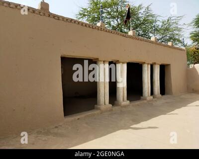 PANO AQIL, PAKISTAN - Mar 16, 2021: The Pano Aqil village in Sindh ...