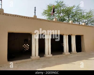 PANO AQIL, PAKISTAN - Mar 16, 2021: The Pano Aqil village in Sindh ...