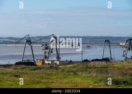 Mucking Wharf, Abandoned Cory Landfill Site Docks, Near East Tilbury ...