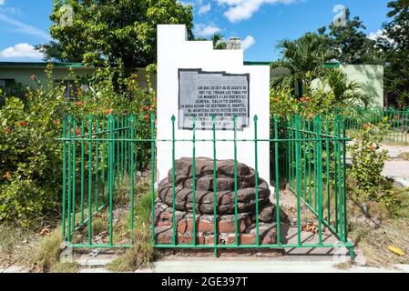 Ruins of the colonial Infantry Barracks in Las Tunas, Cuba, 2016 Stock ...
