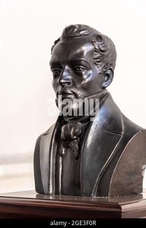 Natal house of the poet Jose Maria Heredia, Santiago de Cuba, Cuba ...