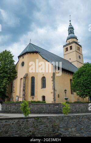 Kowary, Jelenia Góra County, Lower Silesian Voivodeship, in south ...
