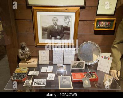 Artifacts belonging to Lieutenant Colonel Robert Blair "Paddy" Mayne ...