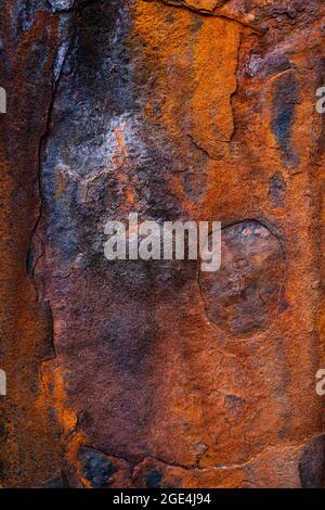 Rusty metal surface, structures Stock Photo - Alamy