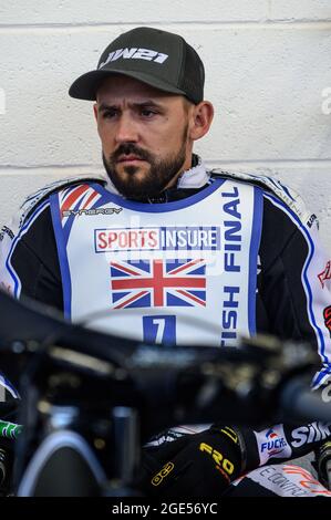 MANCHESTER, UK. AUGUST 16TH Danny King during the Sports Insure British ...