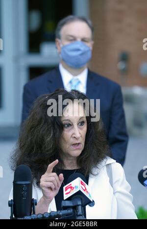Rabbi Susan Talve of Central Reform Congregation, makes her comments as ...