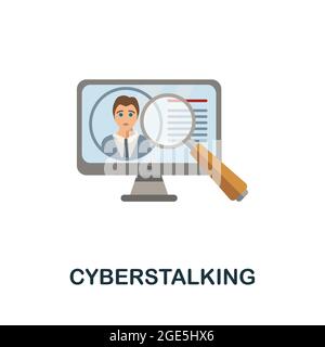 Cyberstalking concept vector illustration Stock Vector Image & Art - Alamy