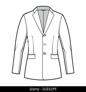 Mens work jacket. Fashion CAD Stock Vector Image & Art - Alamy