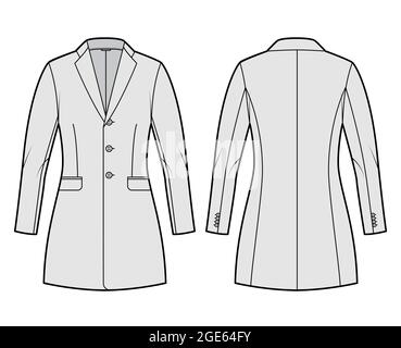 Mens work jacket. Fashion CAD Stock Vector Image & Art - Alamy