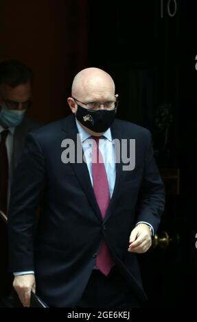 Acting Ambassador, Philip T Reeker, Charge d'Affaires, takes the salute ...