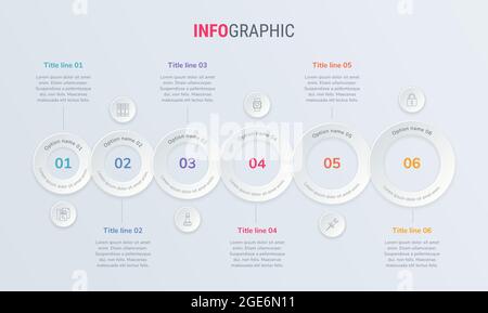 Presentation infographics. Flowchart timeline process chart, organization workflow, number ...