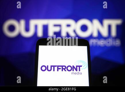 Ukraine. 17th Aug, 2021. In this photo illustration, AIA Group Limited ...