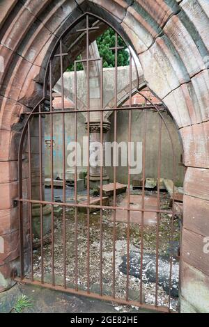 Catacombs at Anfield Cemetary, (originally Liverpool Cemetary), built ...