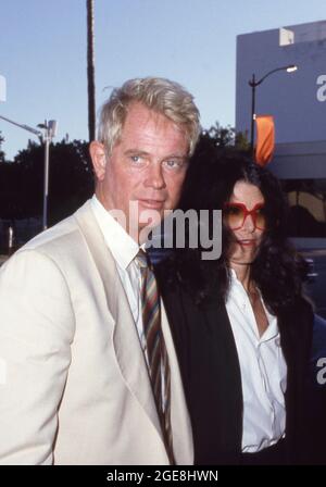 Troy Donahue and Jane Nunez Circa 1980's Credit: Ralph Dominguez ...