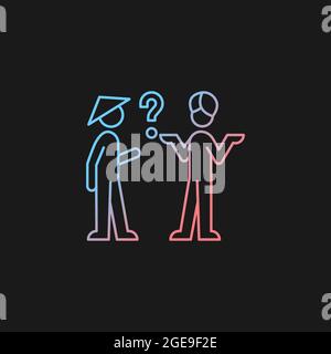 Cultural barriers linear icon Stock Vector Image & Art - Alamy