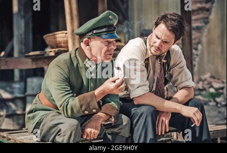 THE DEFEATED 2021 Netflix series with Taylor Kitsch centre and Elsie ...