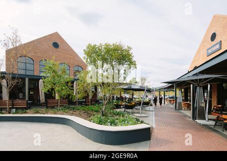Main piazza with landscaping. Castle Gate Lifestyle, Pretoria, South ...