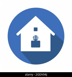 Resident card icon, simple style Stock Vector Image & Art - Alamy