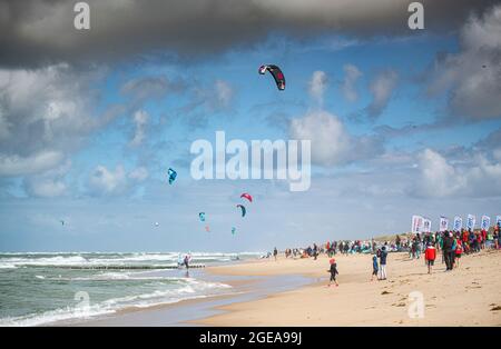 Sylt, Deutschland. 17th Aug, 2021. Land Rover Kitesurf World Cup Sylt ...