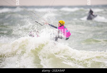 Sylt, Deutschland. 17th Aug, 2021. Land Rover Kitesurf World Cup Sylt ...