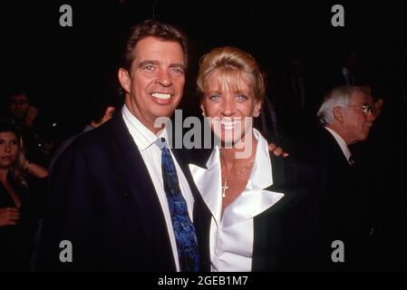 Morton Downey Jr. and Lori Krebs Circa 1993. Credit: Ralph Dominguez ...